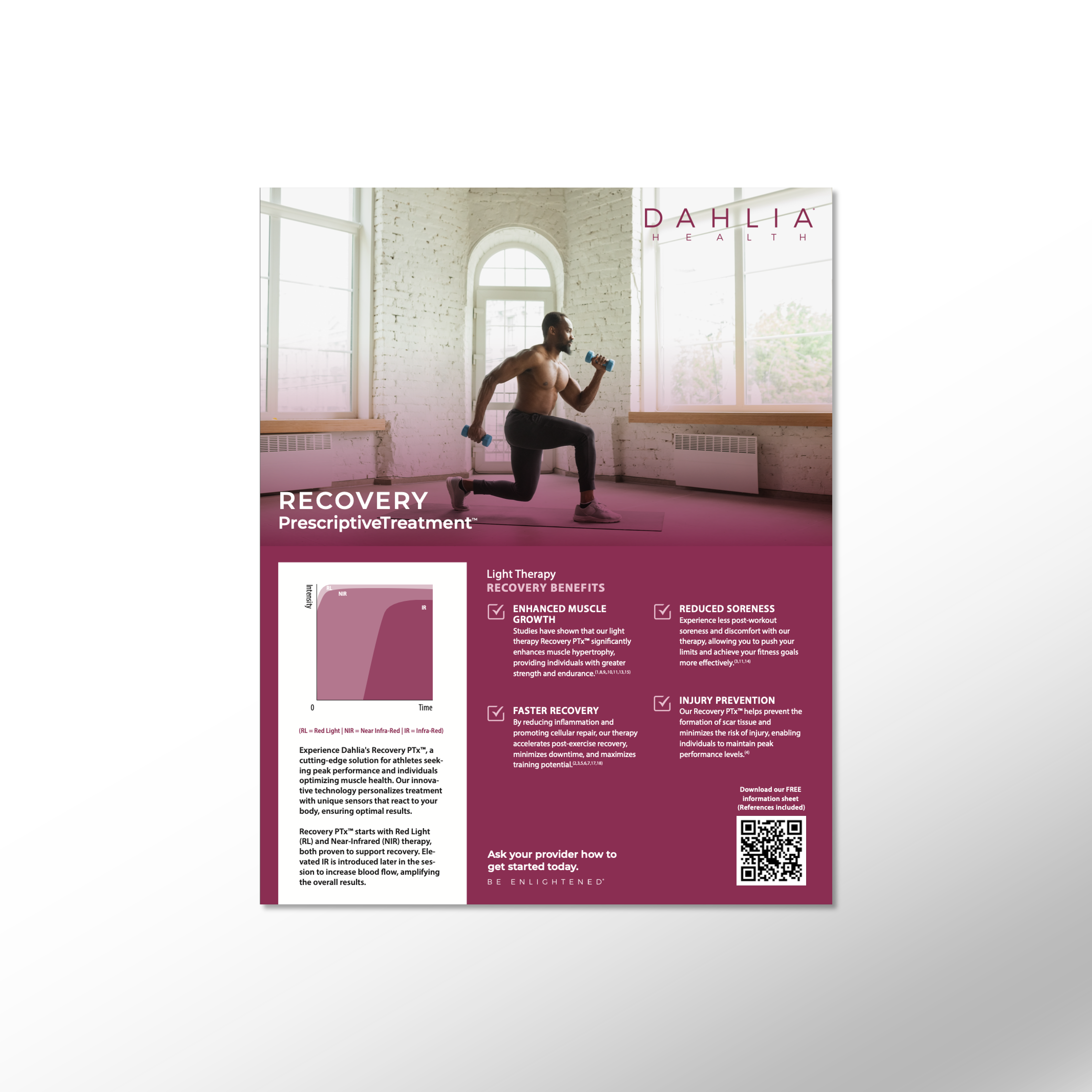 Recovery Poster (16x20) | Dahlia Health LLC